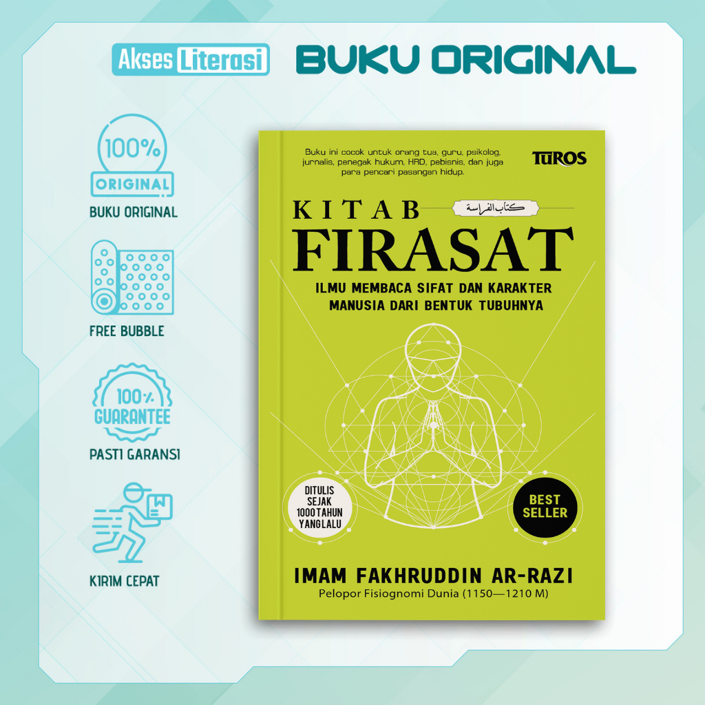Jual [SPESIAL BONUS] Turos Pustaka - Kitab Islam Kitab Firasat - Imam ...