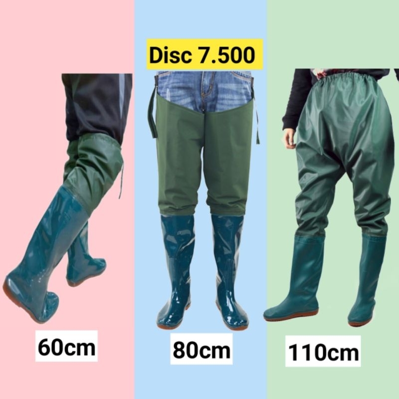 Jual SEPATU BOOT PETANI PANJANG 60CM, 80CM, 110CM | Shopee Indonesia