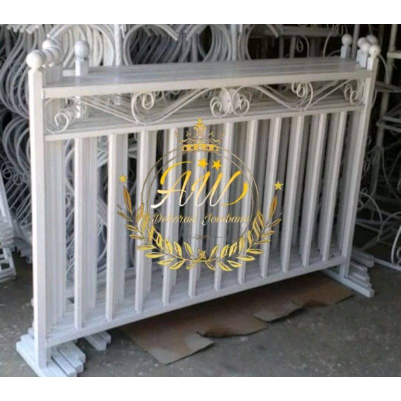 Jual pagar vip dekorasi, pagar dekorasi, pagar pelaminan, pagar lorong ...