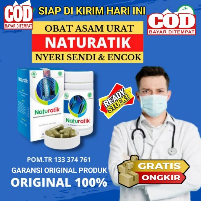 Jual Naturatik Original Naturafit 50 Kapsul Anti Nyeri Sendi Linu