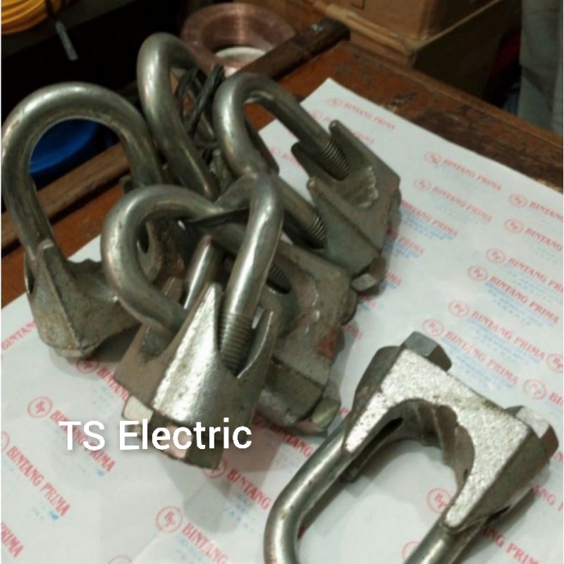 Jual Klem Kabel Sling atau Klem Bulldog Grip atau Klem U terbuat dari ...