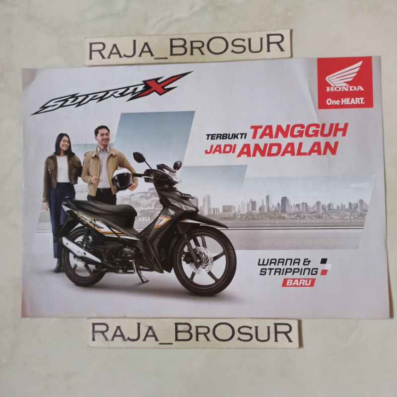 Jual Poster brosur katalog Honda Supra X125/Supra X 125 PGM FI Injeksi 2022 | Shopee Indonesia