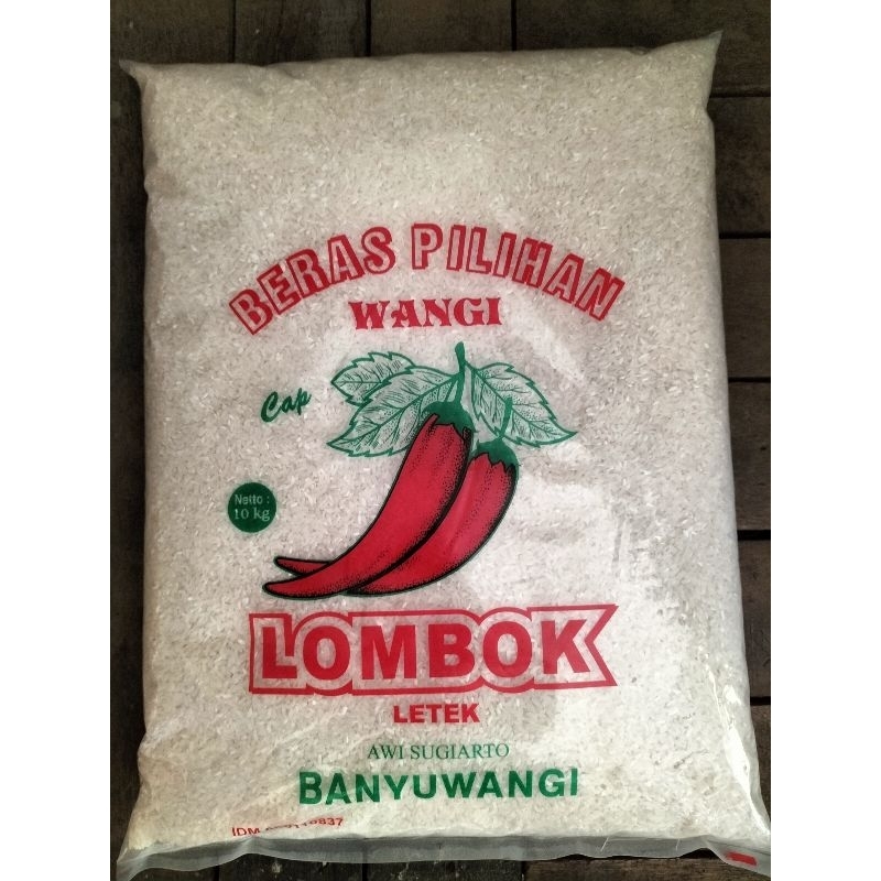 Jual Beras LOMBOK 10kg Premium Wangi Pulen Enak | Shopee Indonesia