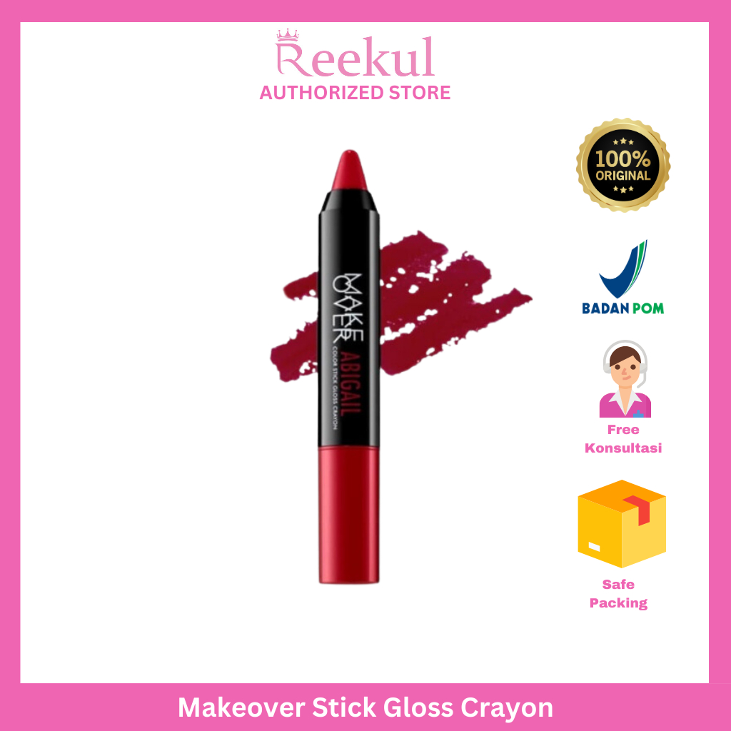 Jual MAKEOVER COLOR STICK MATTE CRAYON extra matte yang halus dan ...