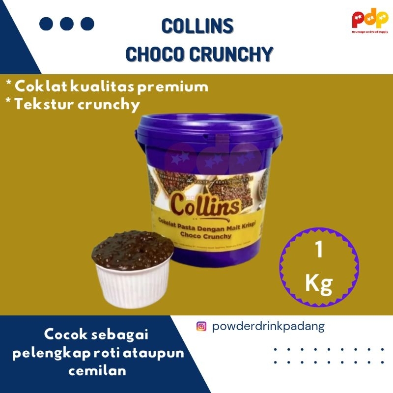 Jual Selai Collins Choco Crunchy 1 kg | Shopee Indonesia