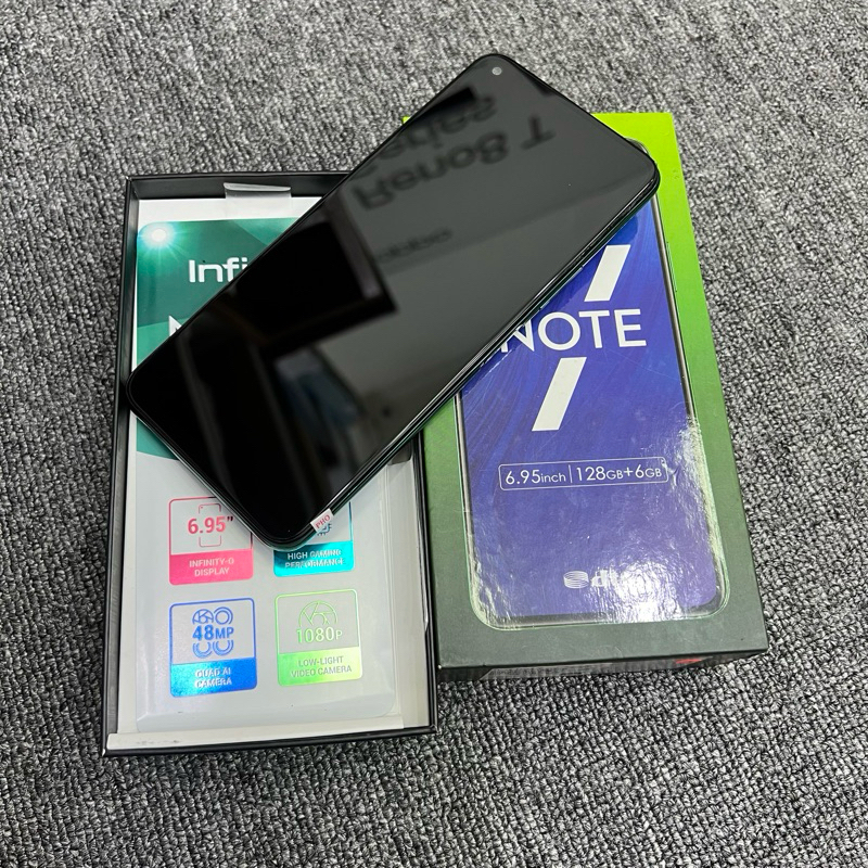 Jual INFINIX NOTE 7 4G 6/128 SEKEN RESMI | Shopee Indonesia
