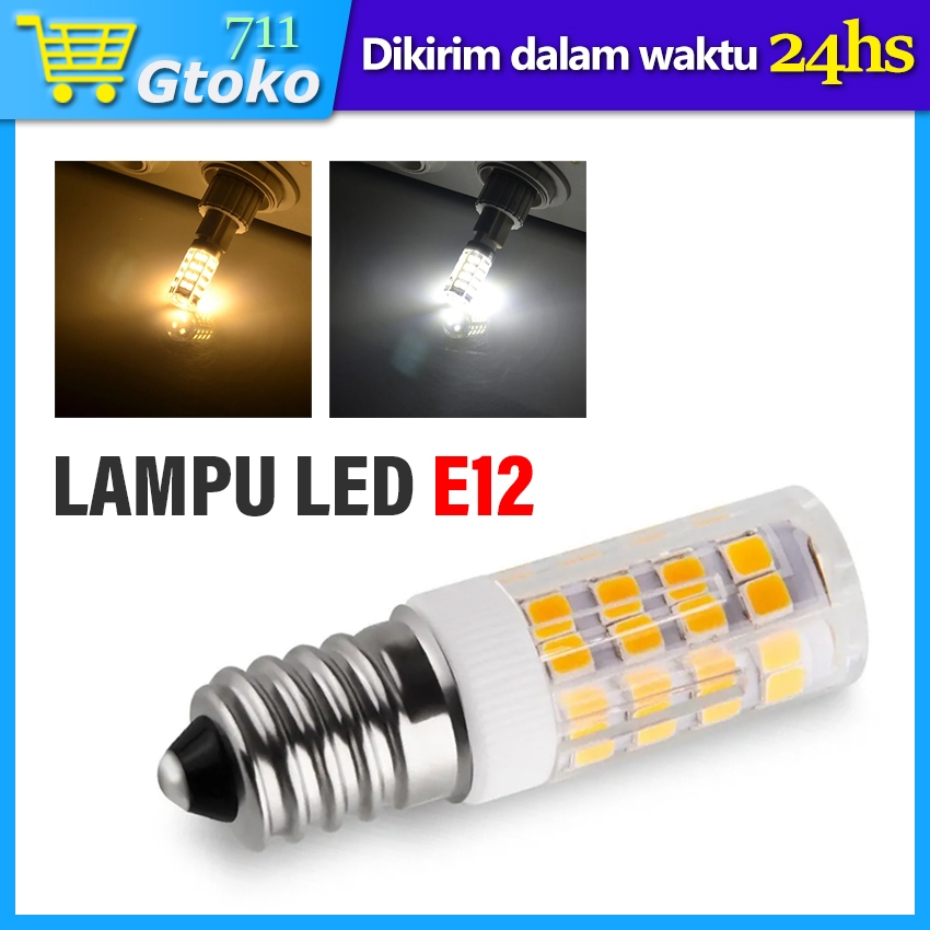 Jual Lampu LED Kulkas E12 Lampu Refrigerator 3 Watt Putih Kuning | Shopee Indonesia