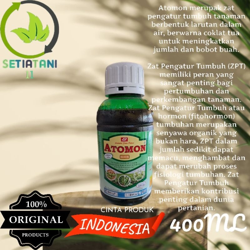 Jual ZPT Atomon 22,43 SL Dapat Meningkatkan Hasil Panen dan ...