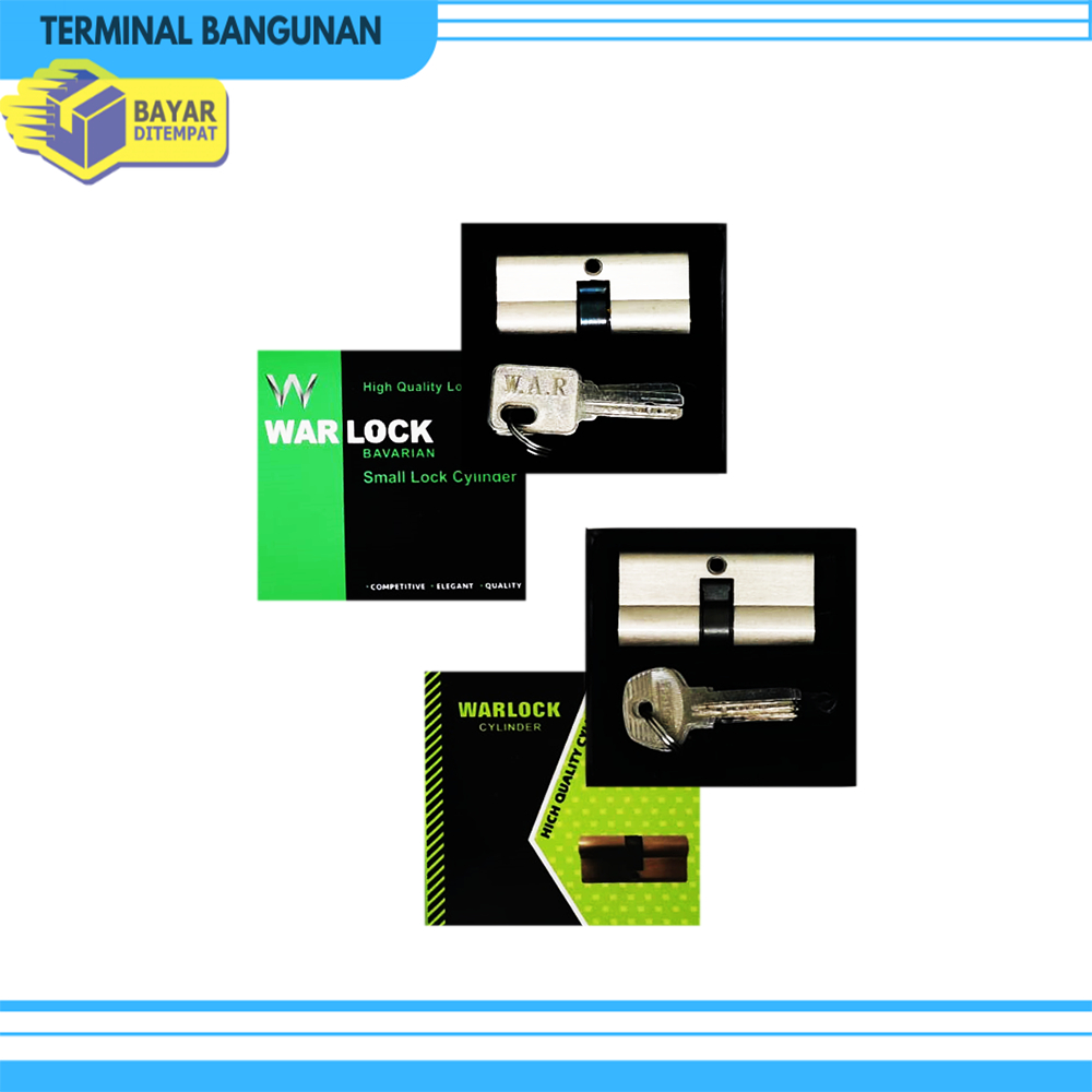 Jual Silinder Kunci WARLOCK Kotak Dompet Cylinder Door Lock Key ...