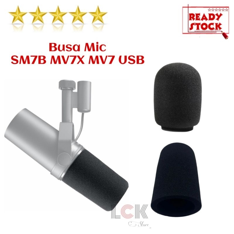 Jual Busa mic SM27 SM7B condensor cover windshield high quality ...