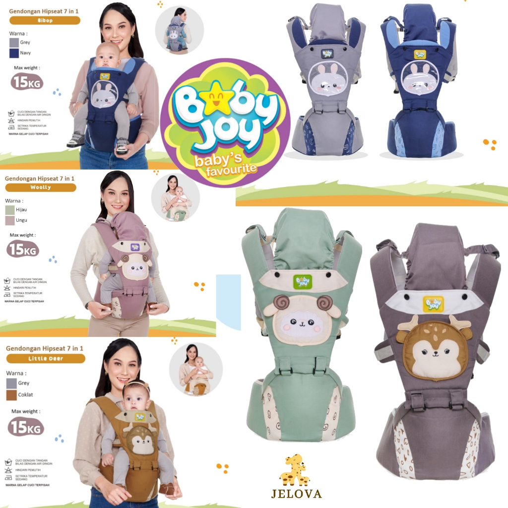 Jual BABY JOY 1Pcs Gendongan Baby Bayi HIPSEAT Animal Series - Baby Joy ...