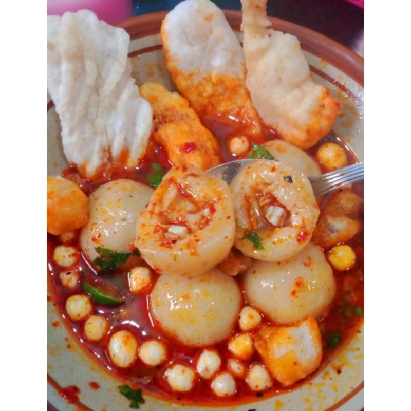 Jual paket 12 bungkus baso jando gajih sapi baso 12 butir sudah komplit ...