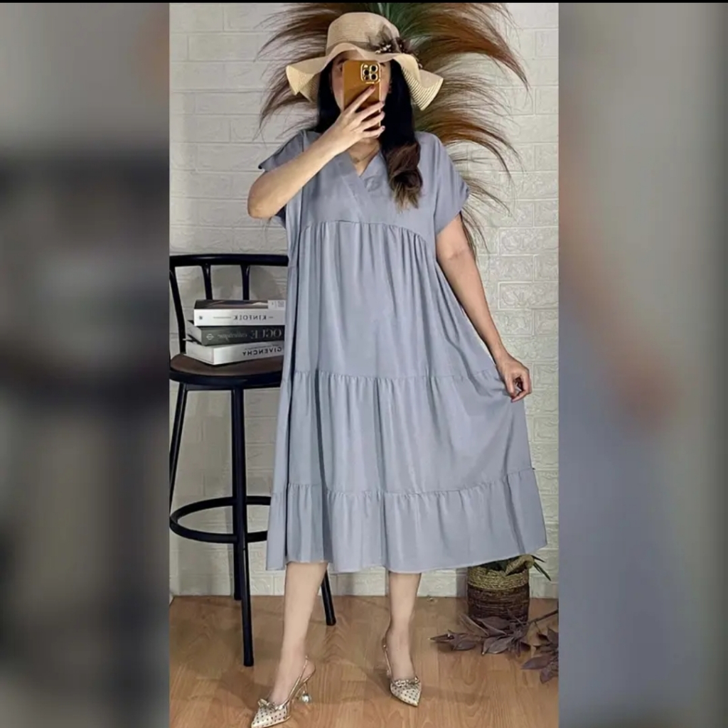 Jual KANZIA HOME DRES - MASAYU DRES - KANZIA DASTER POLOS - DRES BUMIL ...