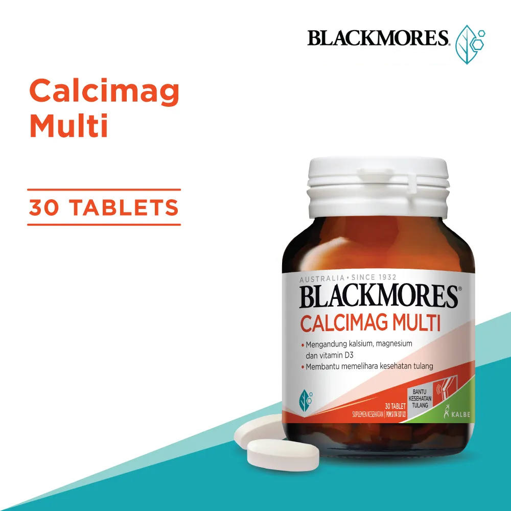 Jual BLACKMORES Calcimag Multi 30 Tablet - Memelihara Kesehatan Tulang ...