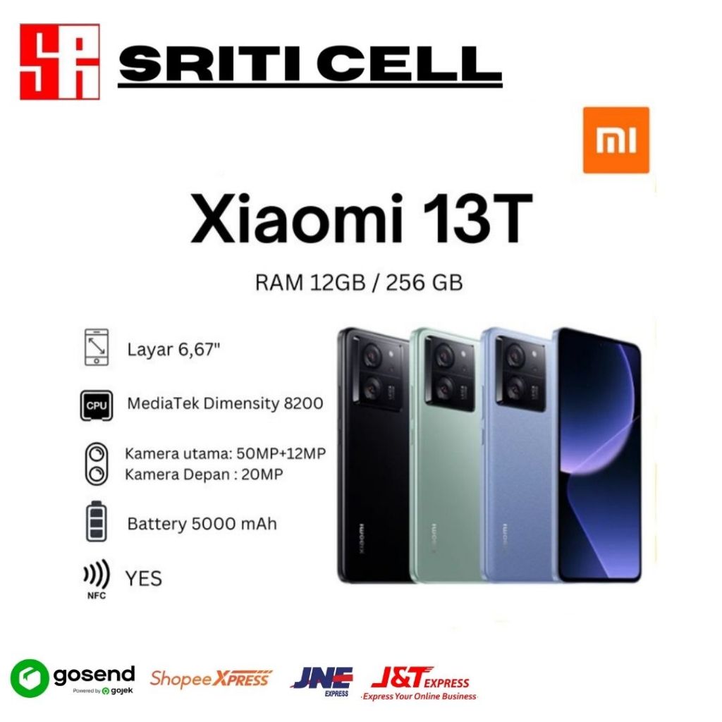 Jual xiaomi redmi 13t 5g 12/256 garansi resmi | Shopee Indonesia