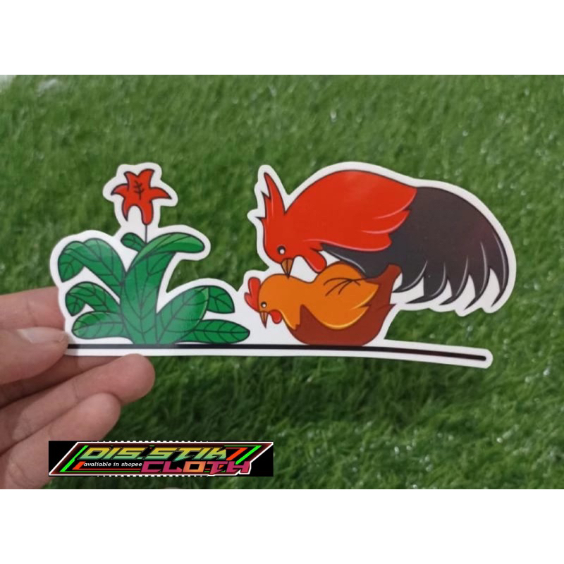 Jual Sticker Helm Ayam Jago Mangkok Ajinomoto | Shopee Indonesia