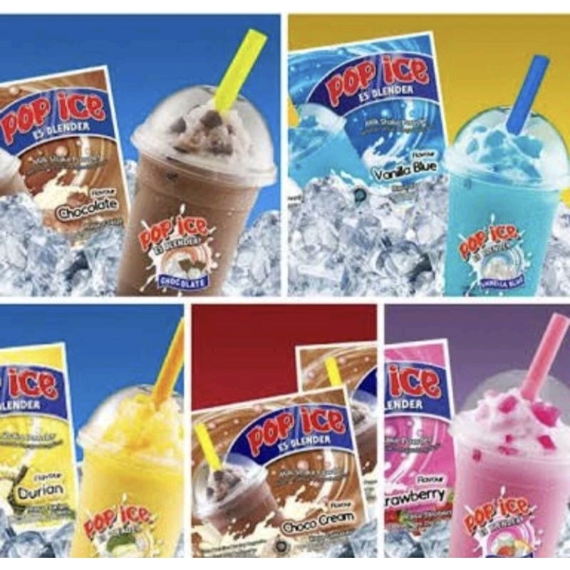 Jual POP ICE Aneka Varian Rasa 1 Renceng/10 Saset | Shopee Indonesia