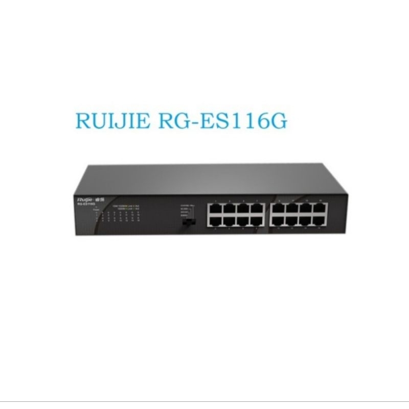Jual Ruijie RG-ES116G 16 Port Gigabit Desktop Unmanaged Switch hub ...