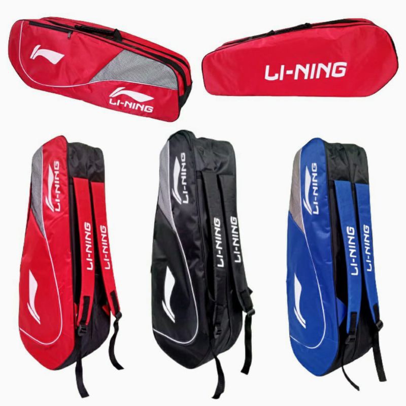 Jual Tas Raket Bulutangkis 2 Sisi - Li-Ning | Shopee Indonesia