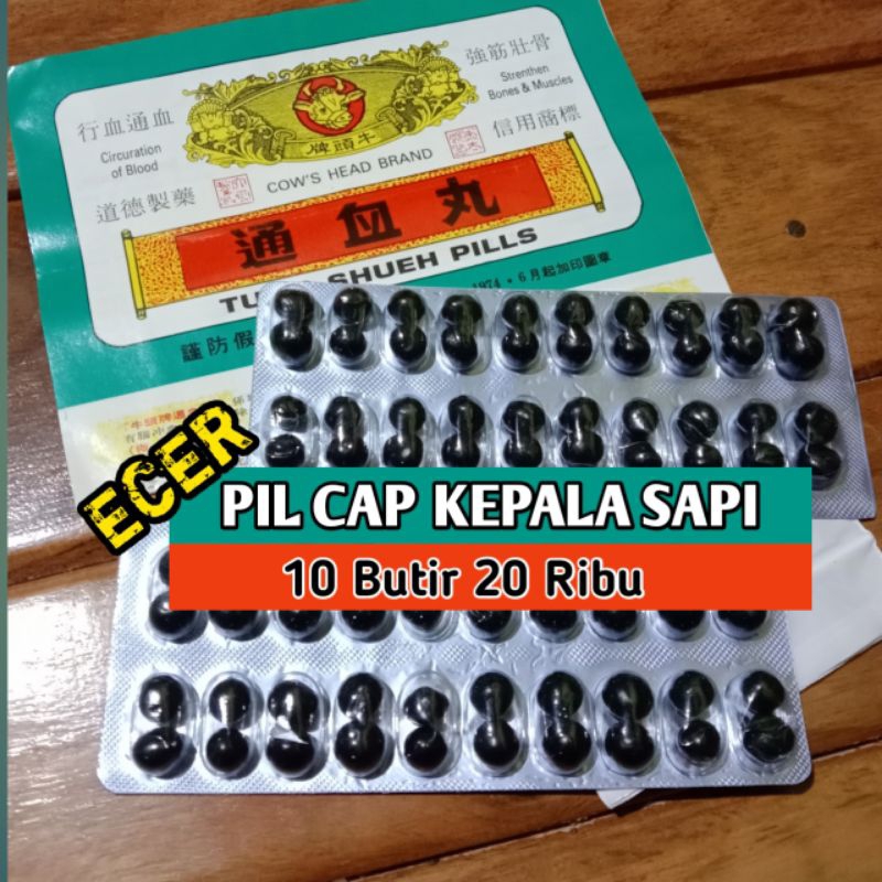 Jual Pil Cap Kepala Sapi Original | Shopee Indonesia