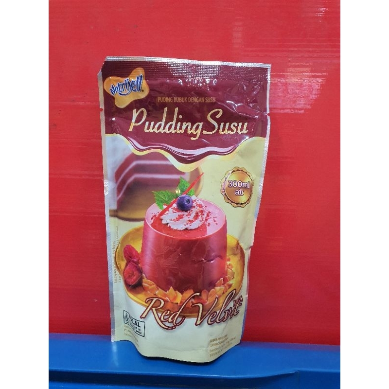 Jual Nutrijell Pudding Susu Rasa Red Velvet 110gr | Shopee Indonesia