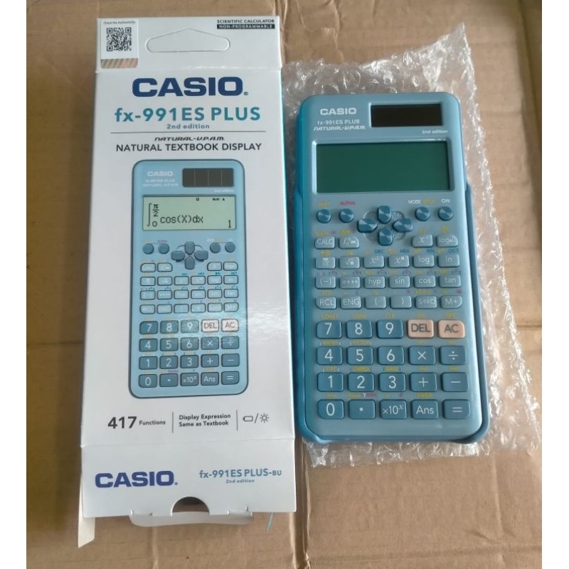 Jual KALKULATOR CASIO SCIENTIFIC FX 991 ES PLUS 2nd EDITION, BIRU ...