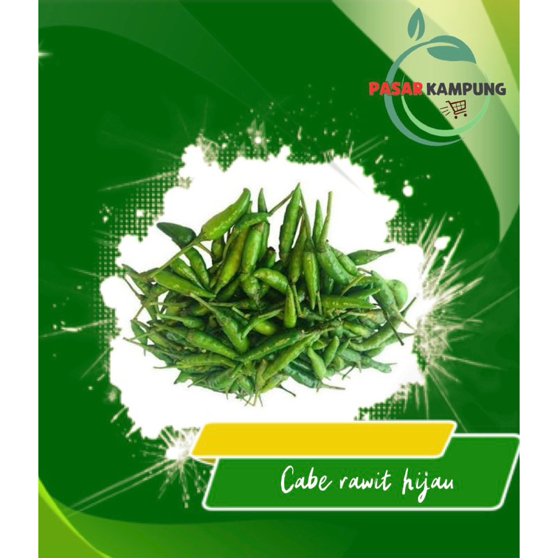 Jual Cabe rawit ijo ( jumlah sesuai harga pasar) | Shopee Indonesia