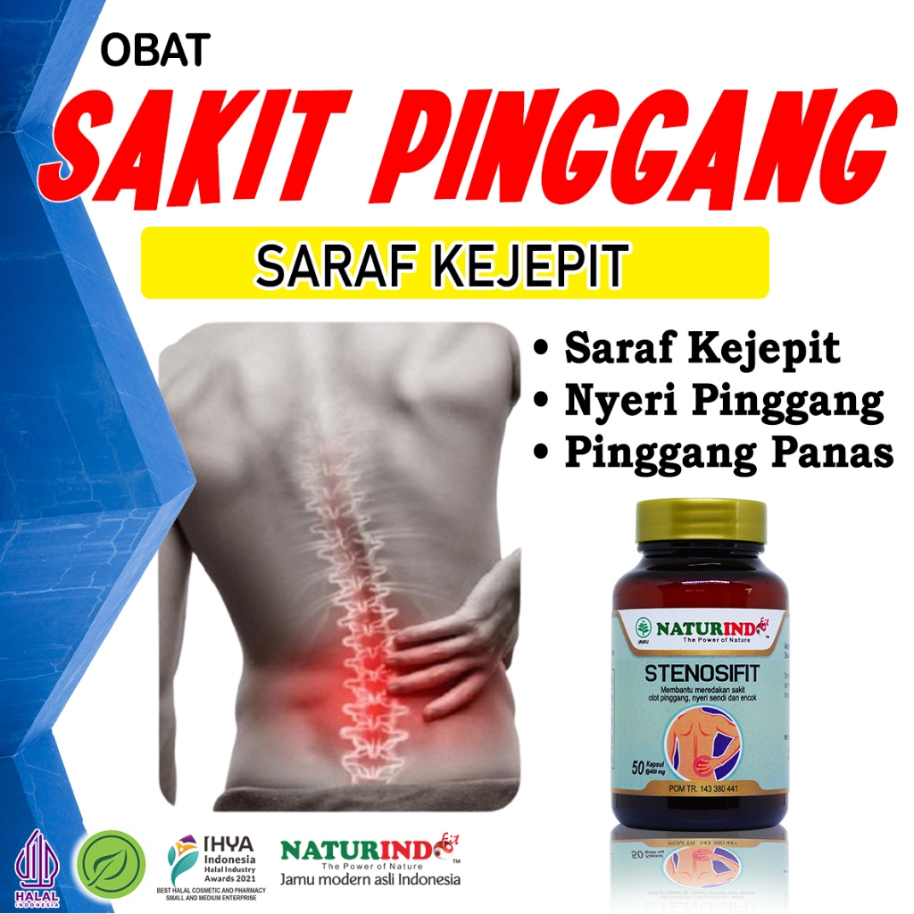 Jual Obat Saraf Syaraf Kejepit Sakit Pinggang Belakang Sampai Kaki ...