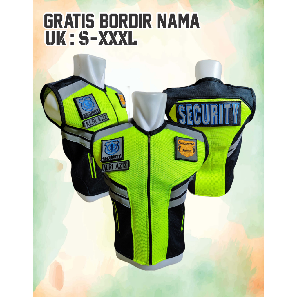 Jual Raja_Rompi Rompi Security Bahan Doublemesh Terbaru High Quality ... Jual Raja_Rompi Rompi Security Bahan Doublemesh Terbaru High Quality ...
