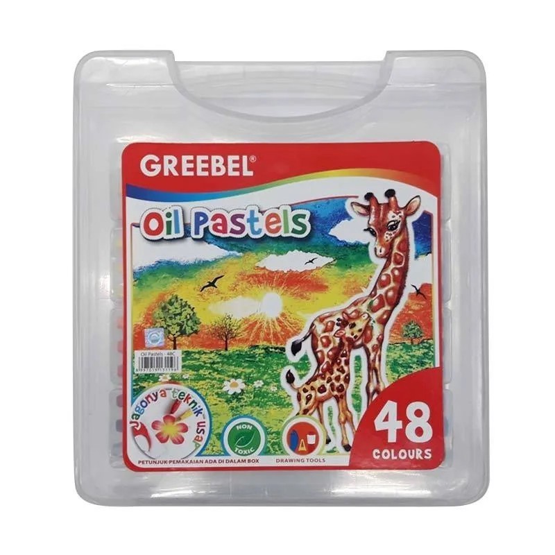Jual Greebel Oil Pastel Crayon / Krayon 48 Warna | Shopee Indonesia