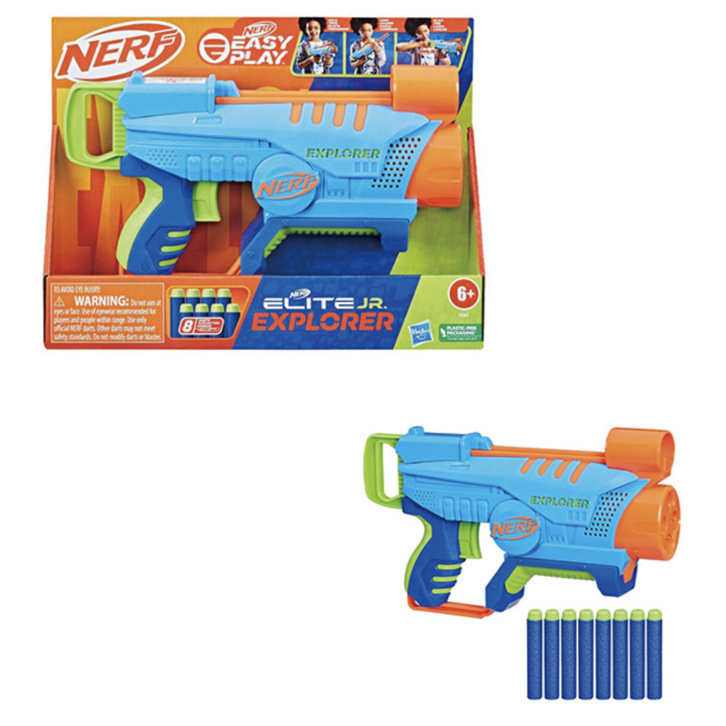 Jual NERF Elite Junior Jr Explorer By Hasbro | Shopee Indonesia