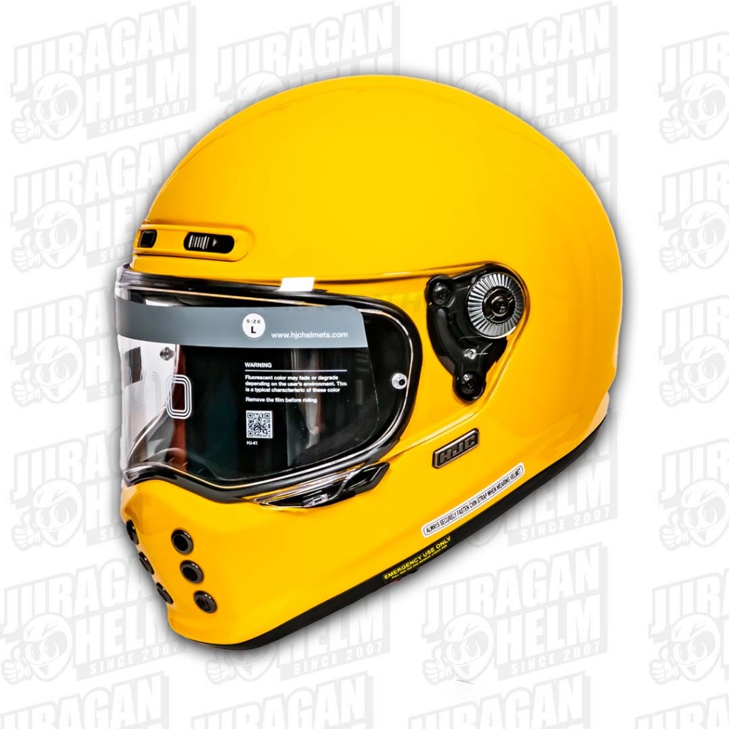 Jual HJC V10 Deep Yellow Vintage | Shopee Indonesia