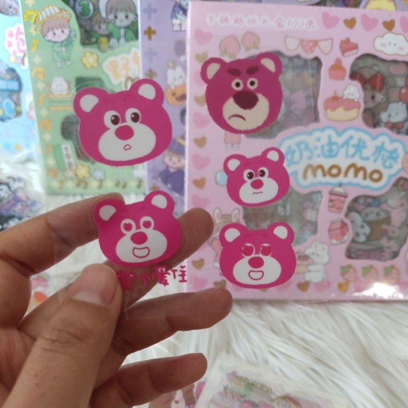 Jual ECER satuan Sticker aesthetic Momo Kuromi Lotso Cinamoroll melody ... Jual ECER satuan Sticker aesthetic Momo Kuromi Lotso Cinamoroll melody ...