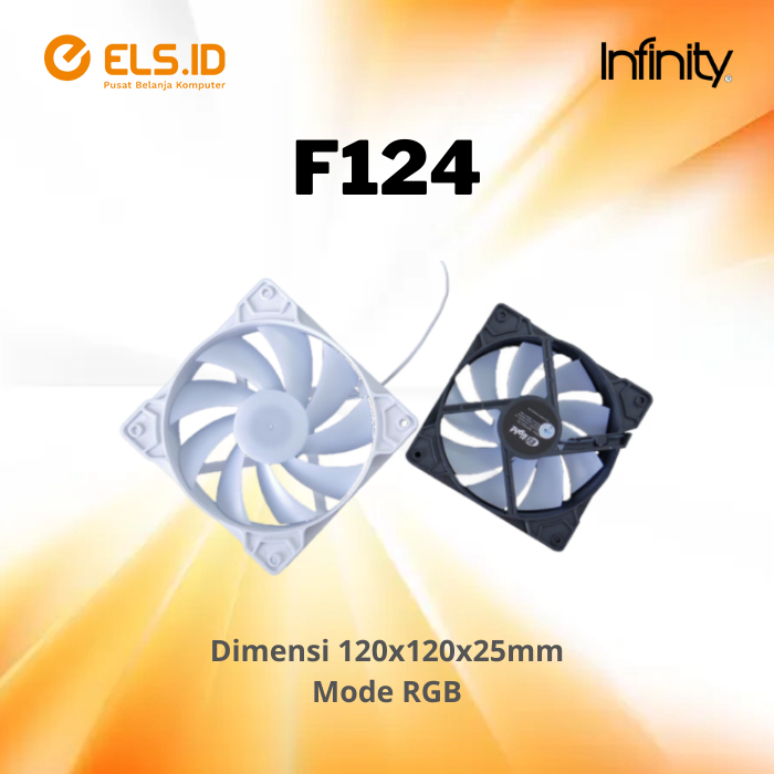 Jual Fan Case Enlight Infinity F124 RGB 120x120x25 | Shopee Indonesia