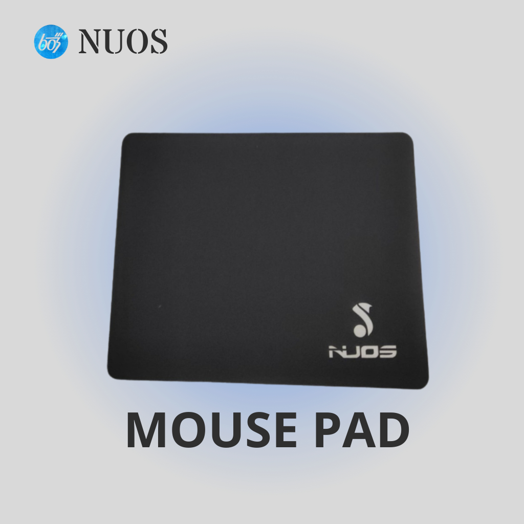 Jual Mouse Pad Gaming Komputer/Laptop Nuos Rubber Mousepad Hitam 22 x ...