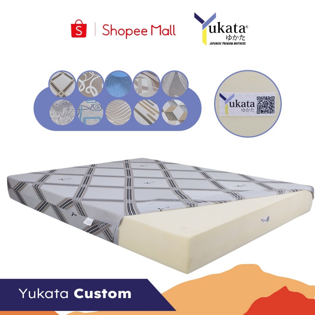 Jual YUKATA CUSTOM Kasur Busa - Tinggi 15cm | 90x200, 100x200, 120x200 ...