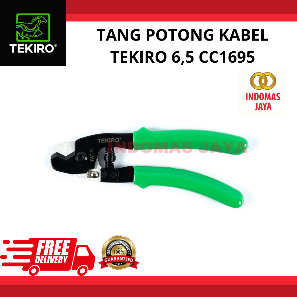 Jual TEKIRO TANG POTONG KABEL 6.5 INCH - TANG KABEL - CABLE CUTTER Tang ...
