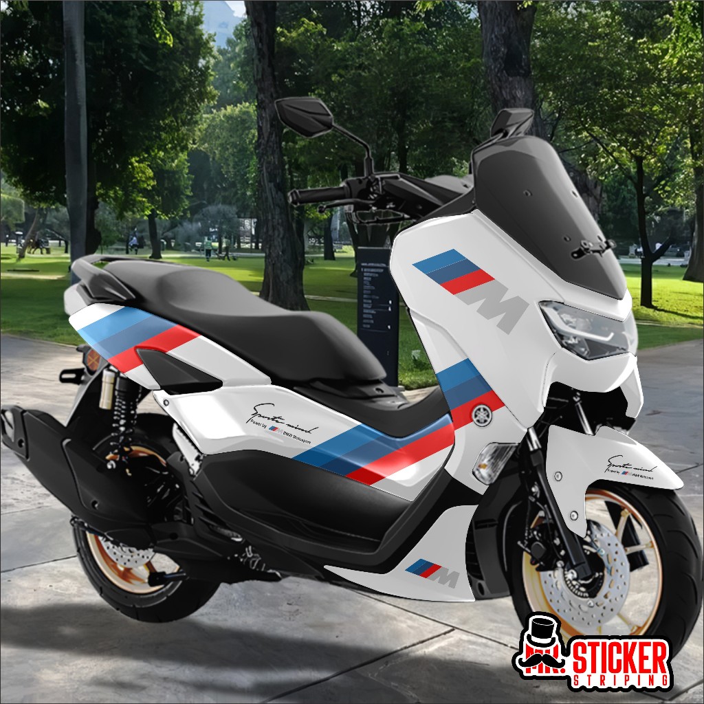 Jual Decal Yamaha NMAX 155 NMAX 150 full body BMw Livery free design ...