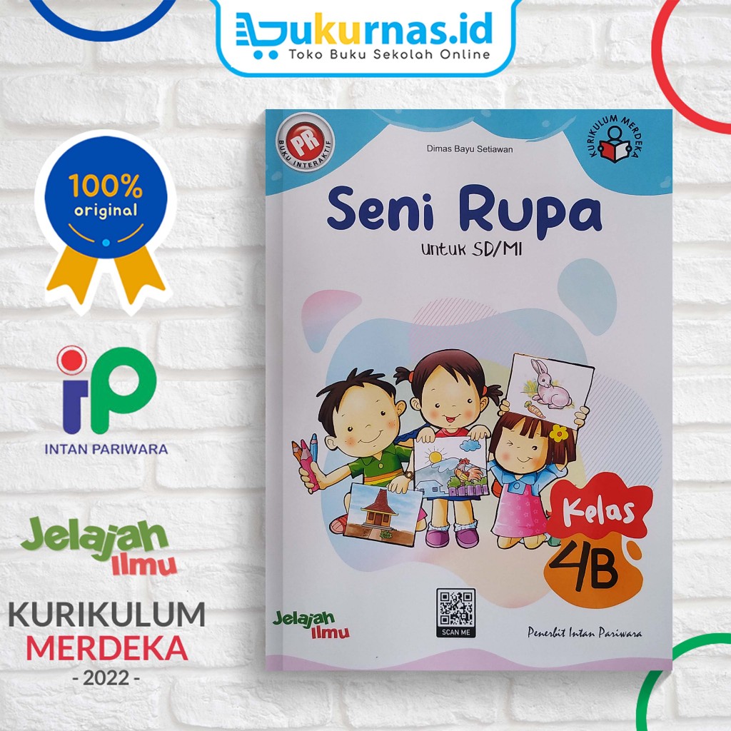 Jual Buku PR Interaktif Seni Rupa 4B SD/MI Kelas 4 Semester 2 - K-Merdeka - Intan Pariwara ...