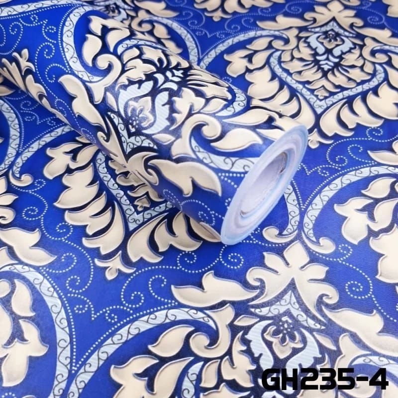 Jual Walpaper dinding Batik sultan biru,Wallpaper batik | Shopee Indonesia