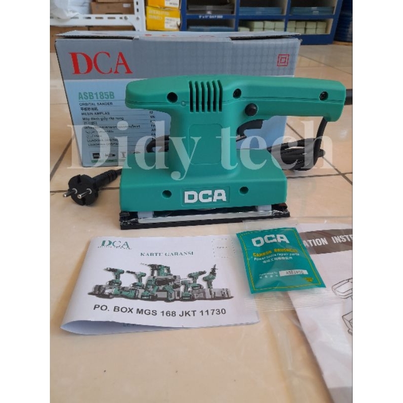Jual Mesin Amplas Orbital Sander Persegi DCA ASB185B | Shopee Indonesia