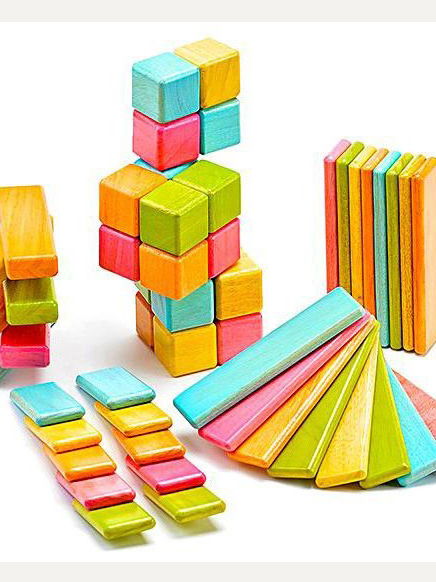 Jual SEWA MAINAN BALOK KAYU WARNA 40 (TEGU Magnetic Wooden Block ...