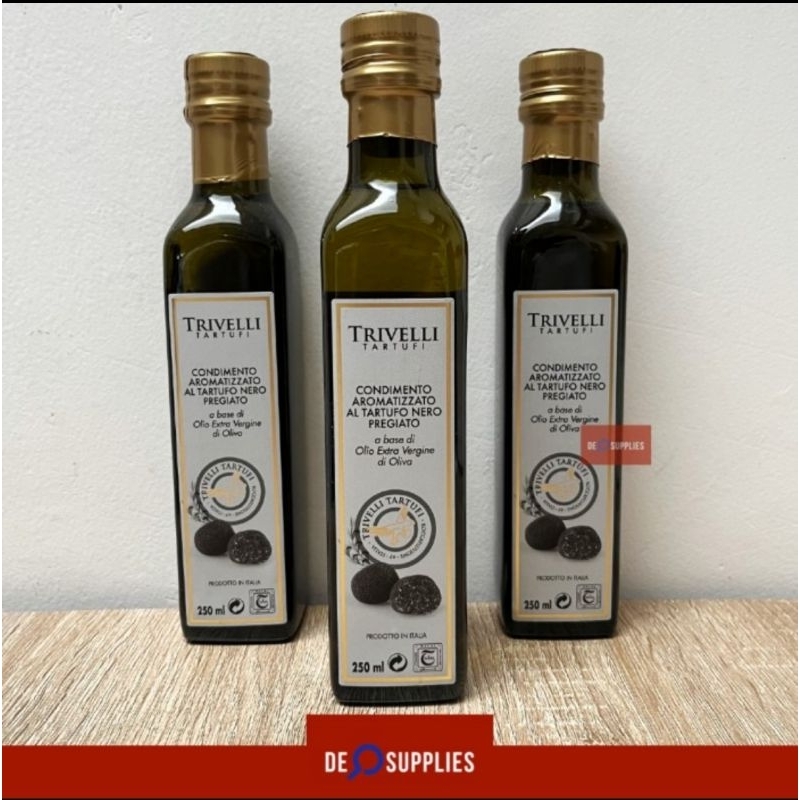 Jual Trivelli Black Truffle Oil 250ml - Italian Truffle Hitam Extra ...