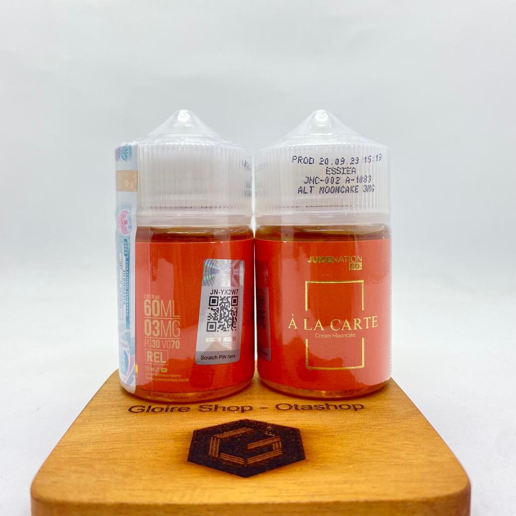 Jual Ala Carte Cream MOONCAKE 60ML FREEBASE Juicenation AlaCarte Moon ...
