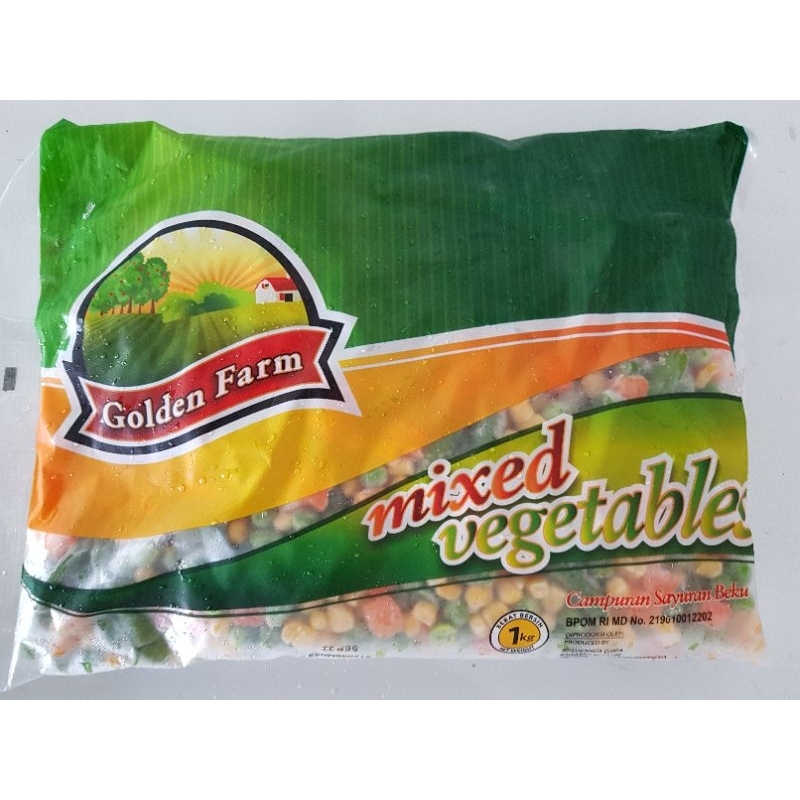 Jual golden farm mix vegetable 1kg | Shopee Indonesia