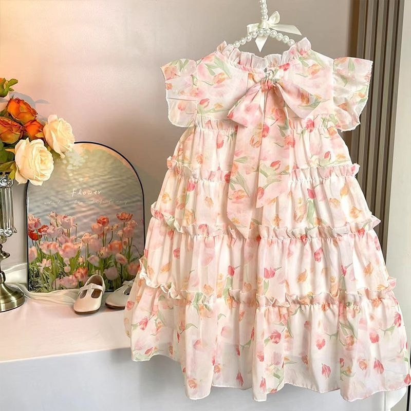 Jual Dress anak perempuan sweet blossom flowers | Shopee Indonesia