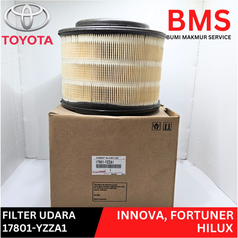 Jual Filter Udara 17801-YZZA1 Toyota Innova Fortuner Hilux | Shopee ...