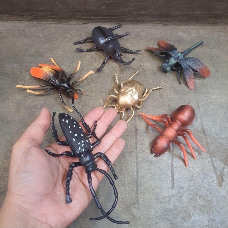Jual Mainan Miniatur Hewan Serangga Ukuran Besar BL02 | Shopee Indonesia