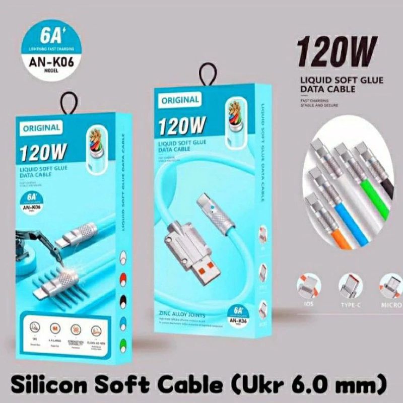 Jual Kabel Data 120W New Super Fast Charging | Shopee Indonesia