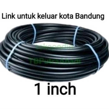Jual Selang PE 1" Pipa PDAM 1 inch Pipa HDPE Pipa Air Pipa Hitam Eceran ...